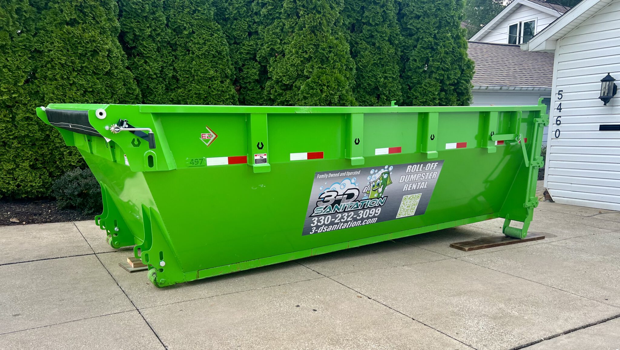 Roll-Off Dumpster Rental - 3D Sanitation